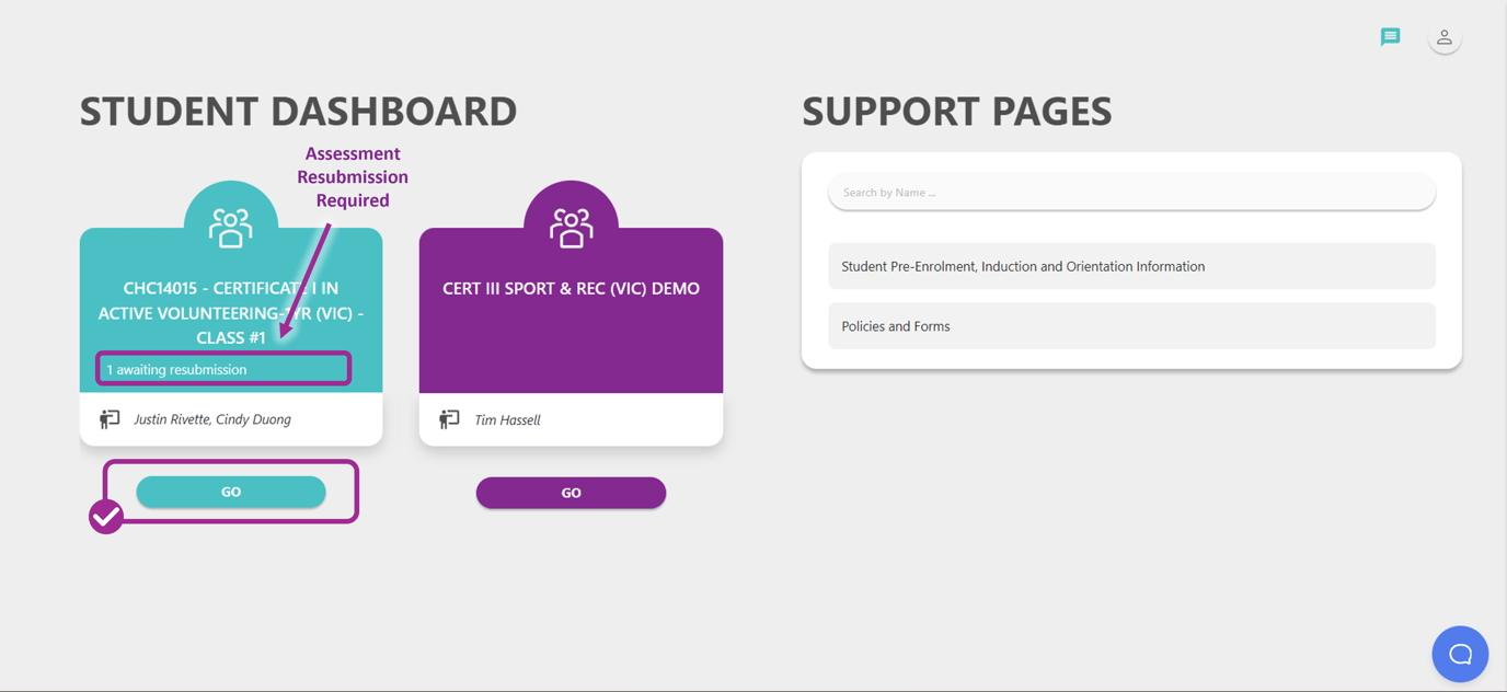 Accessing your class (Comprehensive)